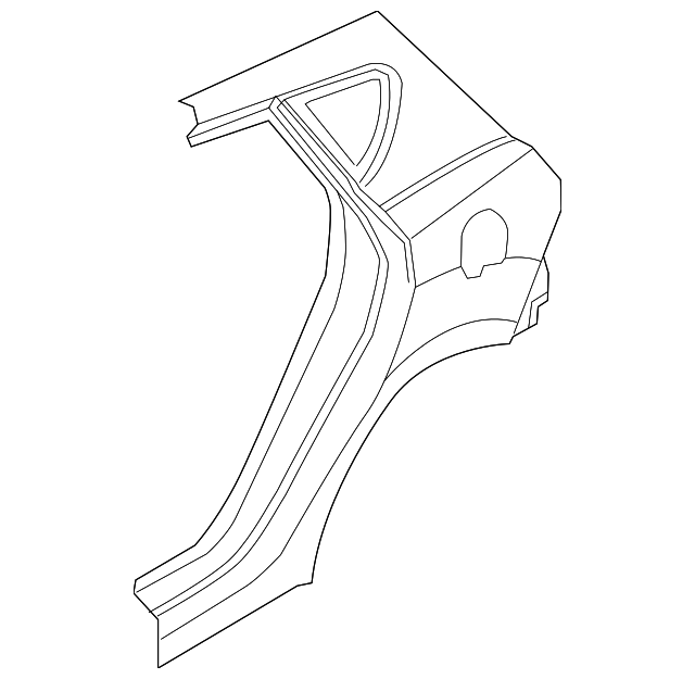2012-2017 Hyundai Accent Quarter Panel 71504-1RC25 | OEM Parts Online