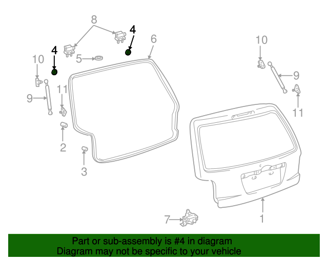 1995-2007 Toyota Heat Shield Hole Plug 90950-01882 | Toyota Parts Center