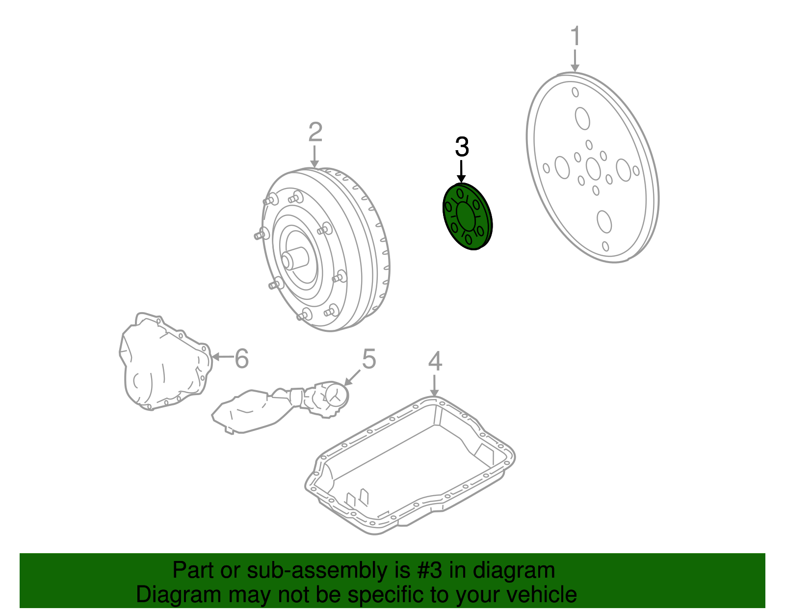 9L8Z-7A248-F - Automatic Transmission Oil Pump Seal 2012-2020 Ford ...