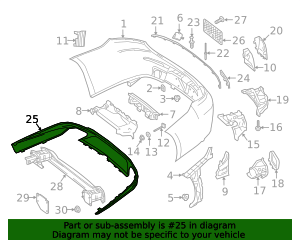 238-885-35-00 - Valance Panel - 2018-2023 Mercedes-Benz | World ...