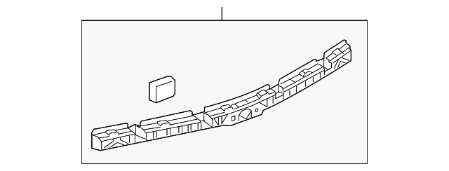 2010-2016 Cadillac SRX Rear Bumper Fascia Center Bracket 20904552 GM ...