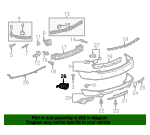 2010-2016 Cadillac SRX Bright Chrome Driver Side Exhaust Tail Pipe Heat ...