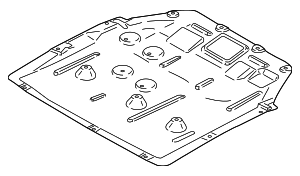 2016-2023 BMW Under Cover 51-75-7-343-142 | BMW Parts Source