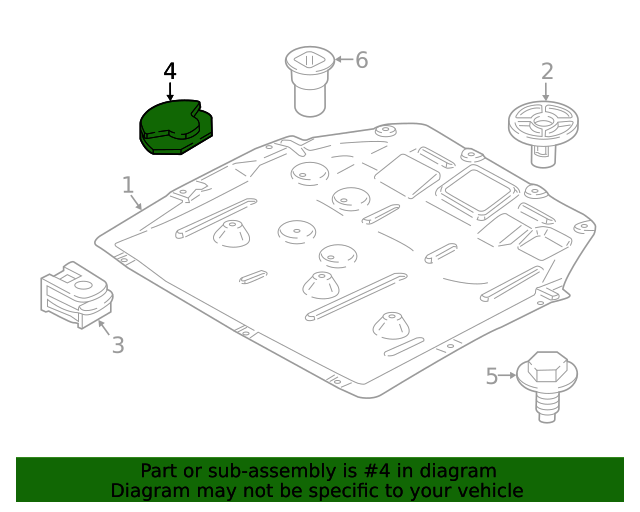 Genuine BMW 51-75-7-412-974 | Access Cover C-Clip | FREE Shipping on ...