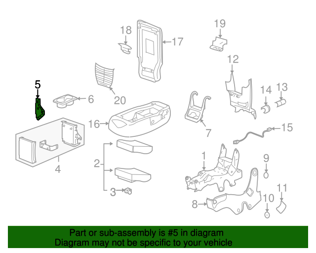 2006-2016 Chevrolet Side Cover - Passenger Side (RH) 88995548 ...