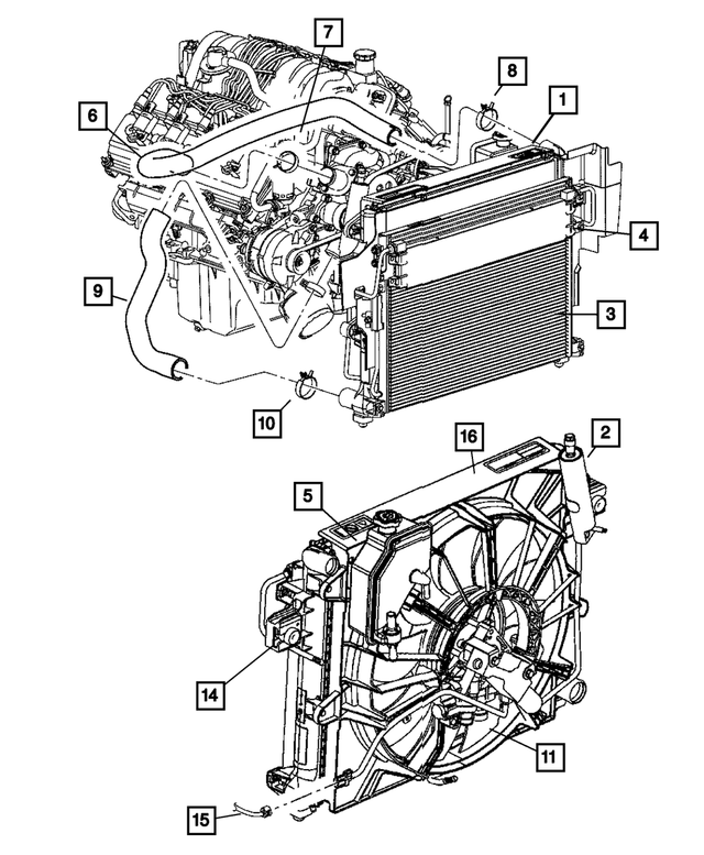 2005-2009 Jeep Quick Connect Fitting 55037858AA | My Mopar Parts