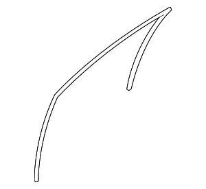 2022-2025 Nissan Rogue Run Weather-Strip 80330-6RA0C | Nissan RVA