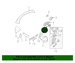 2004 Nissan Quest Center Bezel 68260-5Z001 | QuirkParts