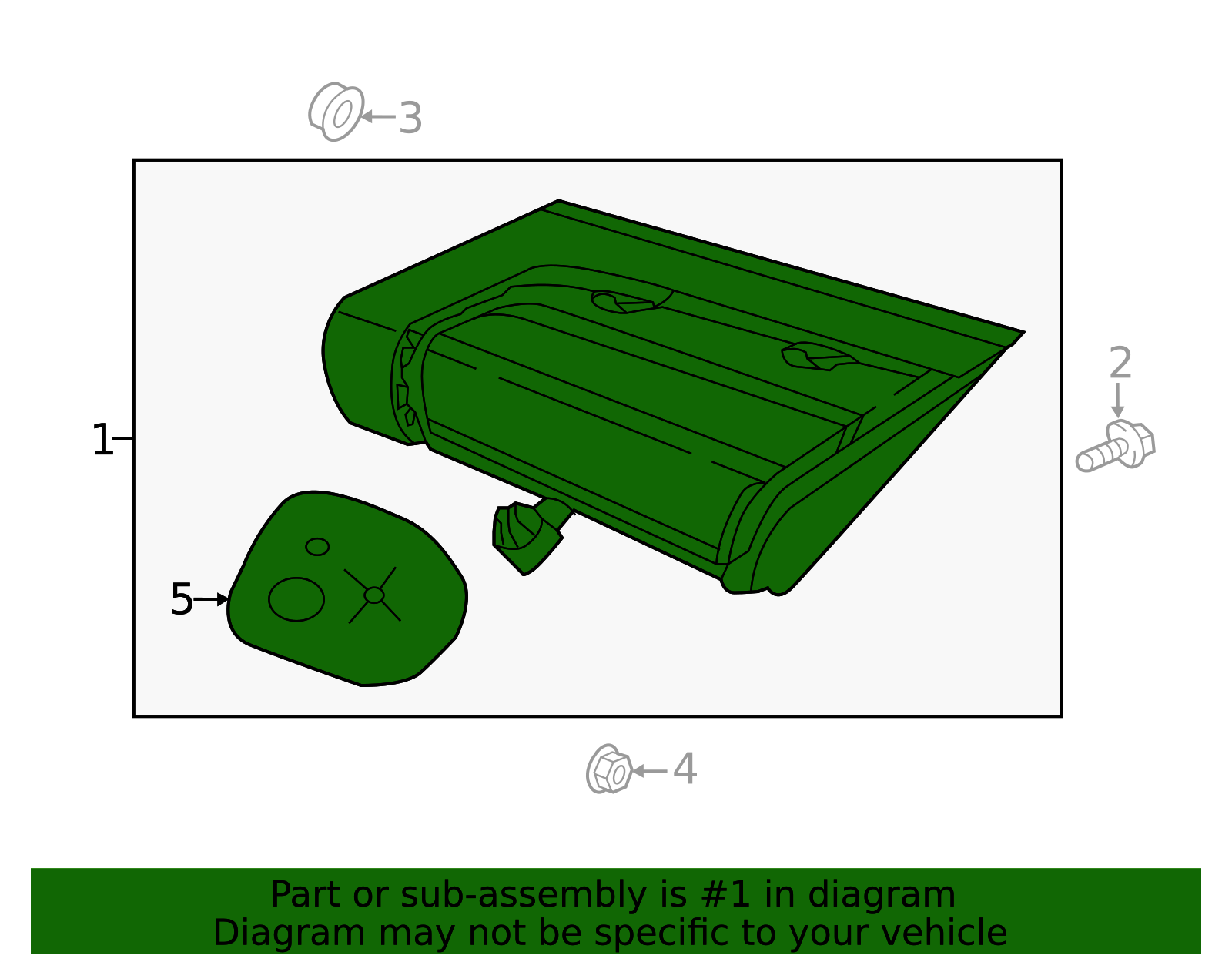 34155-TGG-A02 - 2017-2021 Honda Civic - Led Lamp | Honda Parts Cheap