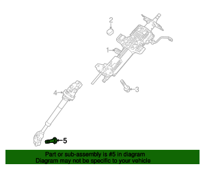 56415-35000 - Intermediate Shaft Upper Bolt 2001-2014 Kia | Kia.Parts Store