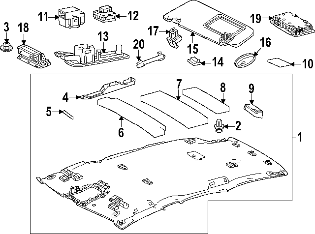 2022-2024 Lexus Pad 63341-F6010 | OEM Parts Online