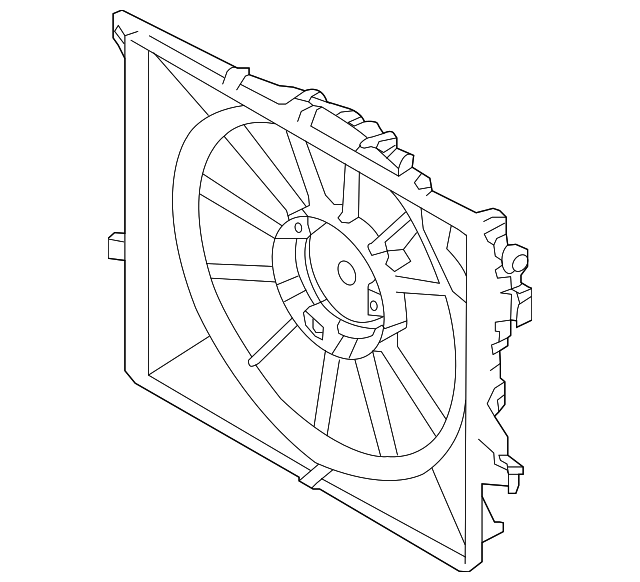 25350-A7000 - Fan Shroud 2014-2016 Kia | Kia.Parts Store