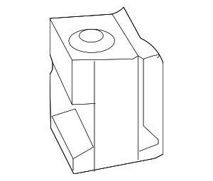 166-476-06-36 - Purge Valve Upper Bracket 2015-2023 Mercedes-Benz ...