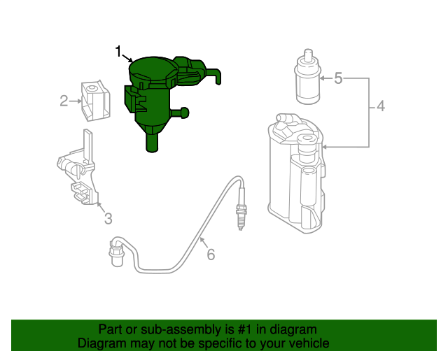 205-470-32-03-64 - Purge Valve 2015-2023 Mercedes-Benz | Mercedes-Benz ...