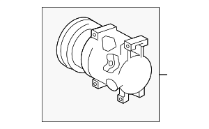 88310-42270 - Compressor Assembly - 2006-2008 Toyota RAV4 | Lithia ...