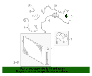 88719-40020 - Pressure Sensor - 2005-2008 Toyota | OEM Genuine Toyota Parts
