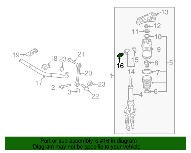 7L0-616-758 - Air Cell Connector 2007-2024 Audi | Audi OEM Parts