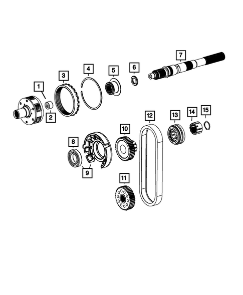 Gear Train for 2013 Ram 2500 | Mopar Factory Parts