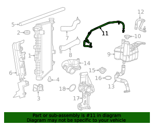 2019-2023 Ram Hose 68359830ad | TascaParts.com