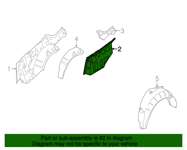 41007179557 - 2007-2013 BMW Upper Reinforced (41-00-7-179-557) | BMW of ...