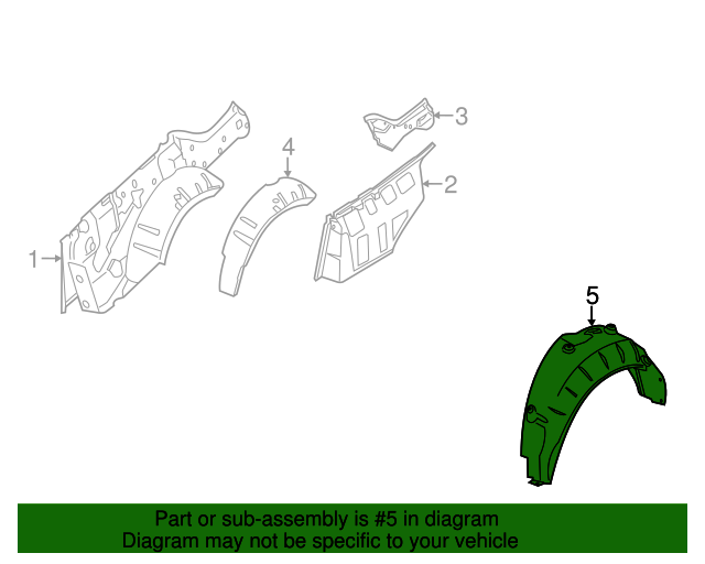 Genuine BMW 51-71-7-154-414 | Splash Shield | FREE Shipping on Most ...