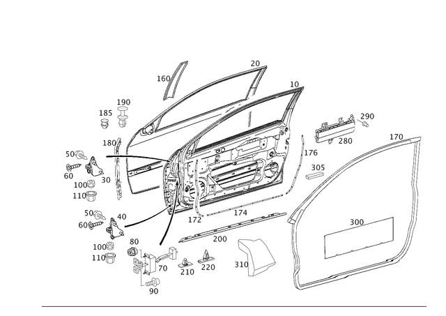 203-860-22-05 - Sidebag 1960-2005 Mercedes-Benz | Mercedes-Benz USA Parts