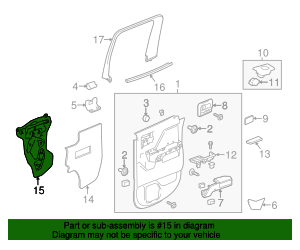 2014-2020 GM Water Deflector 84374109 | TascaParts.com