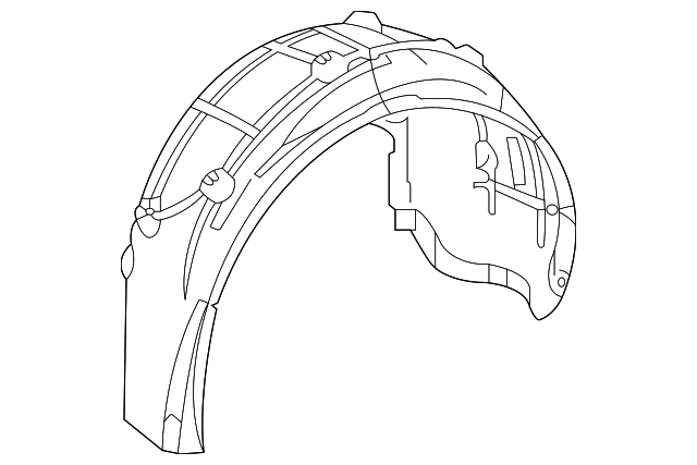 2020-2025 Toyota GR Supra Wheelhouse Liner 53807-WAA04 | Toyota San ...