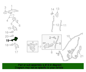2016-2022 Chevrolet Spark Front Side Door Check Link 42533215 ...
