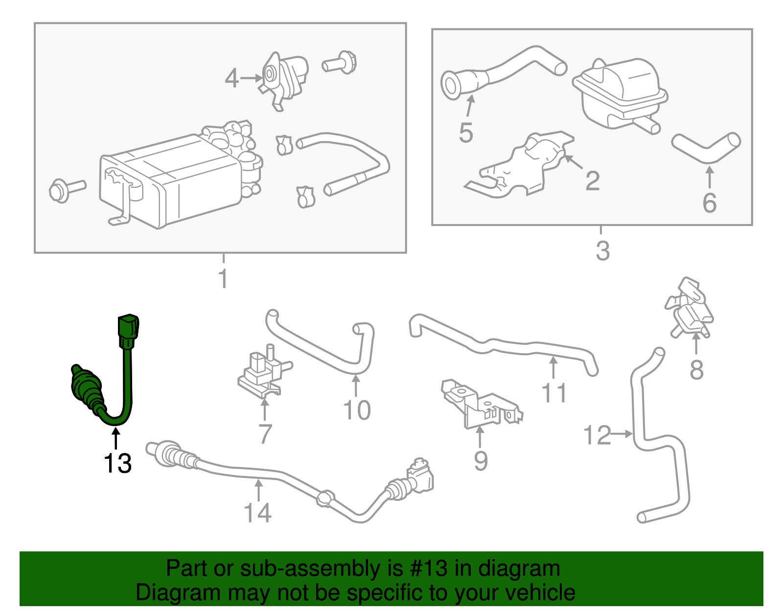 89467-0E080 - Oxygen Sensor 2009-2013 Toyota Highlander | Bam Wholesale ...