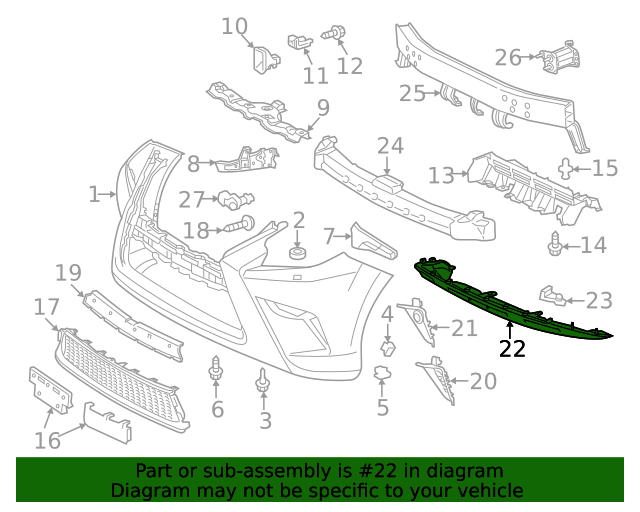 2017-2023 Lexus GX460 Spoiler PZ321-60192 | LexusOfKendall