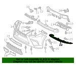 PZ32160192 - Spoiler For 2017-2023 Lexus GX460 | Lexus OE Parts