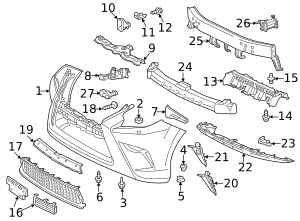 PZ321-60192 - Spoiler 2017-2023 Lexus GX460 | Lexus of Stevens Creek Parts