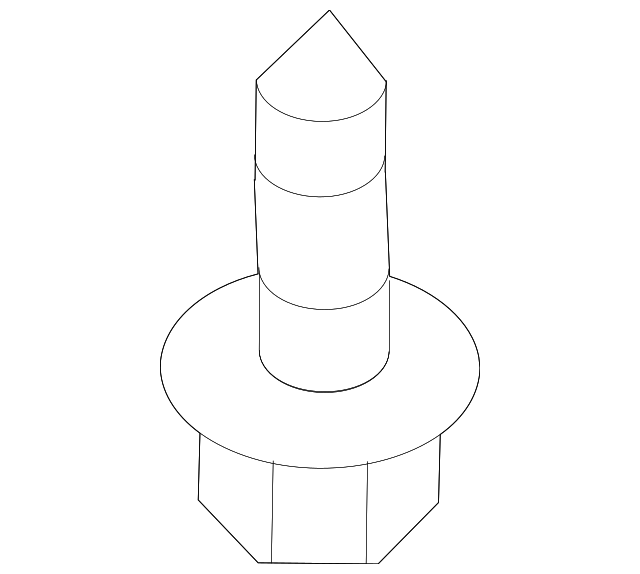 90109-06330 - Bumper Cover Screw For 1998-2023 Lexus | Lexus OE Parts