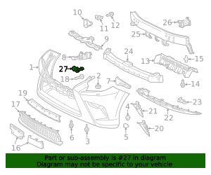 88790-60120 - Ambient Air Temperature Sensor 2020-2023 Lexus GX460 ...