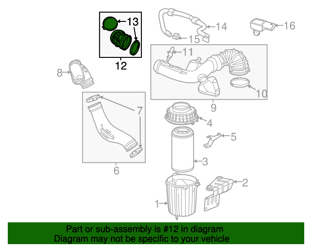2014-2021 Ram Hose 68190499AA | TascaParts.com