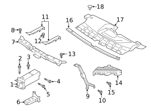 62228-5NA0A - Connector Plate 2019-2020 Infiniti QX50 | AutoNationParts.com