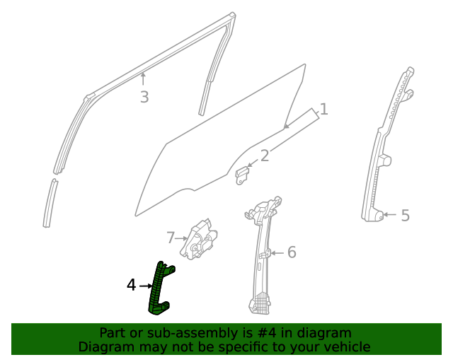 83555-R0000 - Front Guide 2022-2023 Kia Carnival | Kia.Parts Store