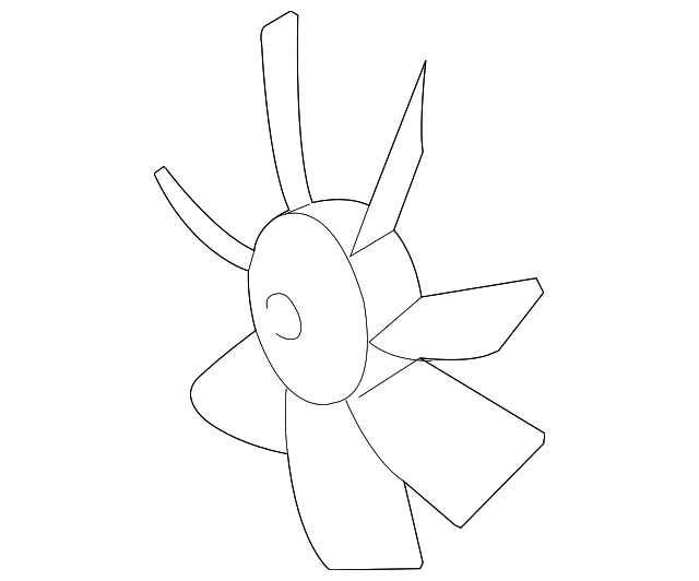 16361-22051 - Fan Blade - 2005-2010 Scion tC | Toyota Parts Delivered