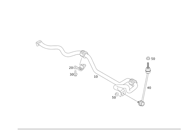 221-320-16-89 - Torsion Bar Linkage 1968-2025 Mercedes-Benz | Mercedes ...
