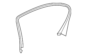 2009-2015 BMW Door Reveal Molding 51-33-7-177-856 | AutoNationParts.com