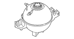 2019-2024 BMW Reservoir Tank 17-13-5-A6A-031 | OEM Euro Parts