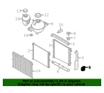 Genuine BMW 17-11-8-642-753 | Radiator Bracket | FREE Shipping on Most ...