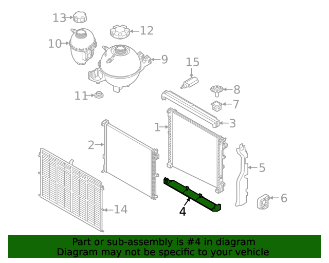 Genuine BMW 17-11-8-697-887 | Lower Cover | FREE Shipping on Most ...