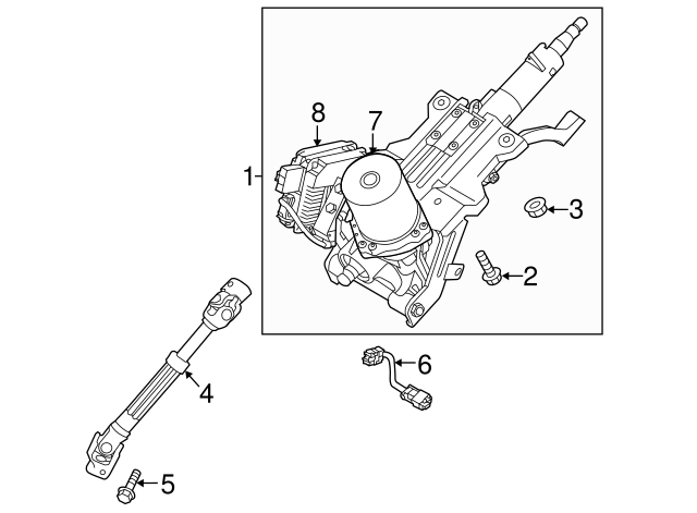56330-4M000 - Motor 2014-2016 Kia Cadenza | Kia.Parts Store