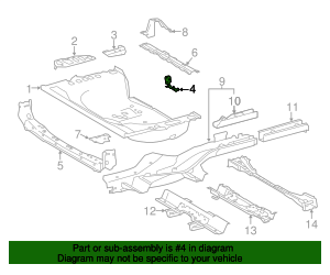 58316-0R020 - Front Extension - 2013-2018 Toyota RAV4 | OEM Genuine ...