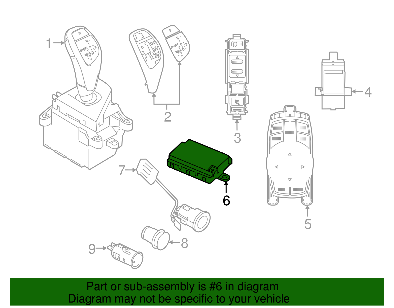 65-82-9-371-374 - 2011-2021 BMW - Control Module | BMWPartsHub