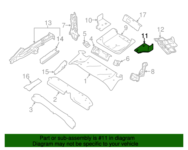 G4533-5DAMA - Floor Extension 2017-2019 Infiniti QX30 | AutoNationParts.com