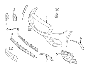 2015-2020 Mercedes-Benz Trim 213-885-28-06-9999 | Mercedes-Benz Parts