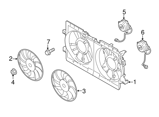 2018-2021 Subaru Crosstrek OEM NEW 2018-2021 Subaru Crosstrek Cooling ...